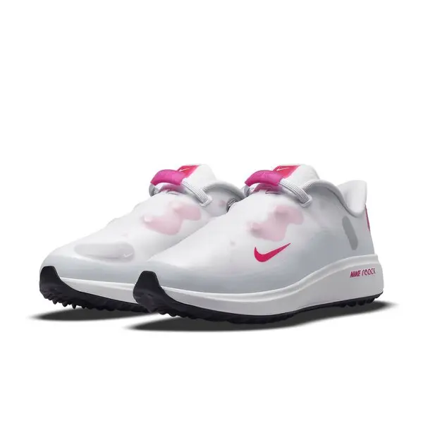 Nike React Ace Tour Sneakers - White/pink/red