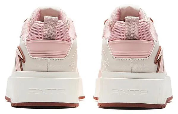 ANTA Milk Lid 2" Sneakers - White/pink