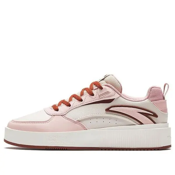 ANTA Milk Lid 2" Sneakers - White/pink