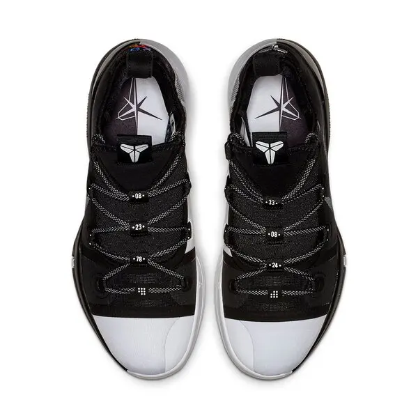Nike Kobe Ad "white Toe" Sneakers - Black/white