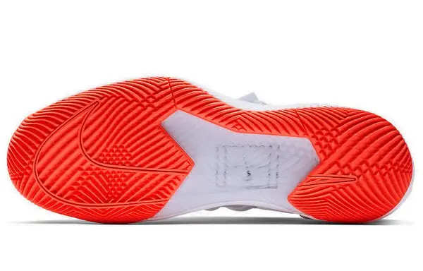 Nike Zoom Vapor X Kyrie 5 Hot Lava Sneakers - White/orange