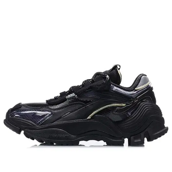 LI-NING Aurora Skywalker Y2k Paris Fashion Week Sneakers - Black