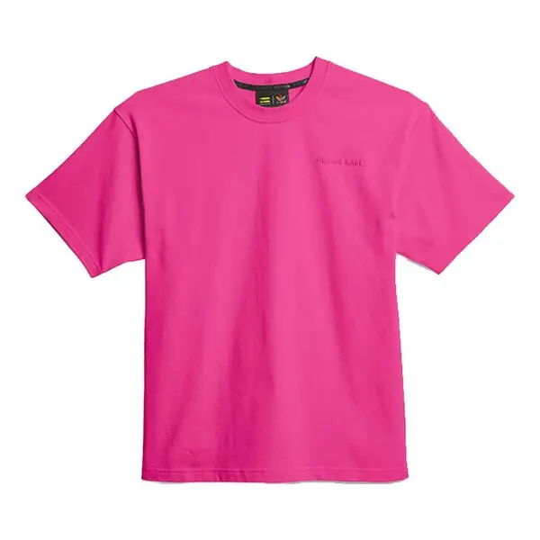 Adidas Originals Pw Basics Shirt Crossover Short Sleeve - Pink