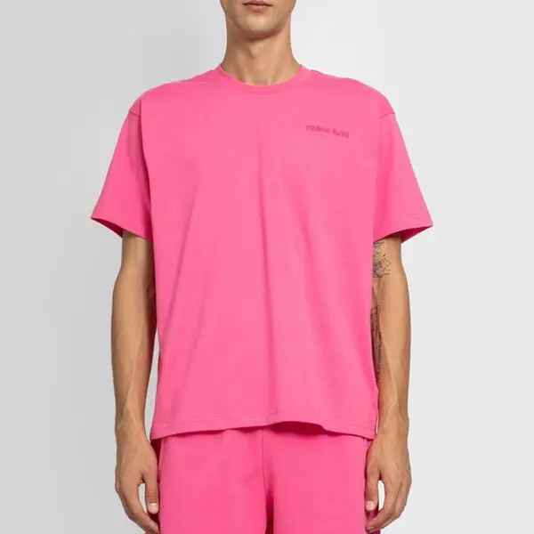 Adidas Originals Pw Basics Shirt Crossover Short Sleeve - Pink