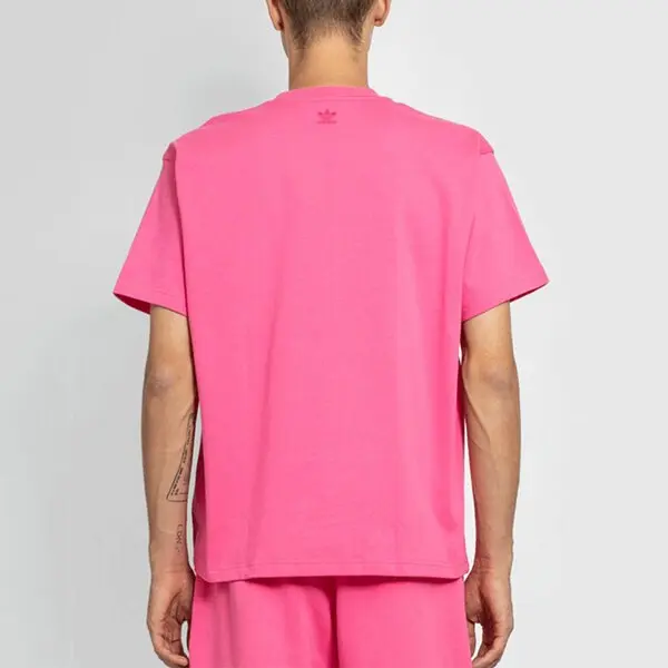 Adidas Originals Pw Basics Shirt Crossover Short Sleeve - Pink