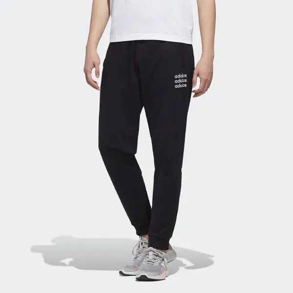 Adidas Neo Logo Pattern Bundle Feet Casual Sports Pants