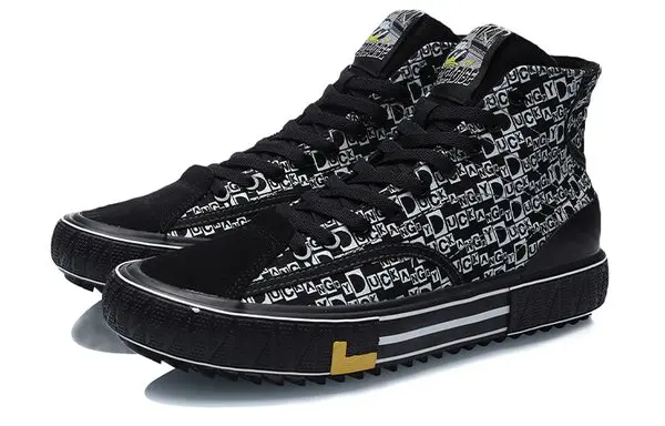 LI-NING Classic Canvas Hi X Disney Sneakers - Black/white