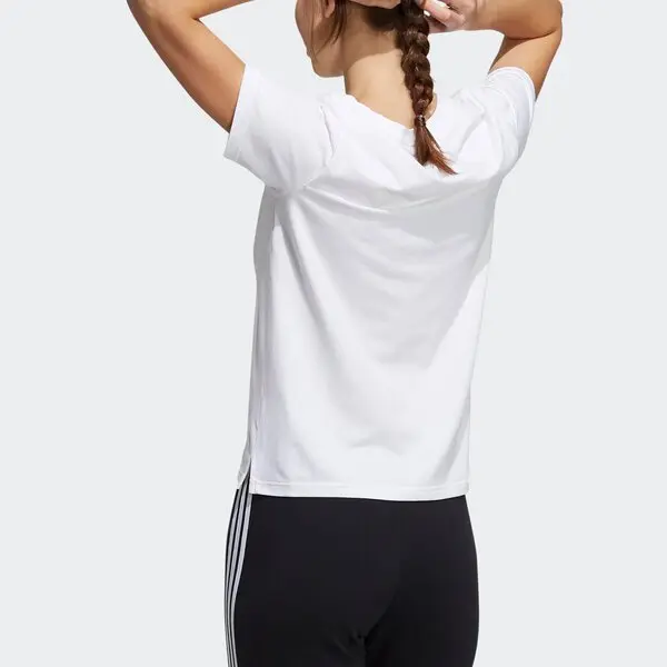Adidas Fi Shiny Bos Logo Printing Round-neck Tee