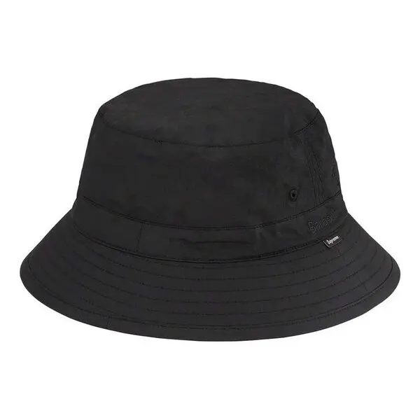 Supreme X Barbour Waxed Cotton Crusher - Black