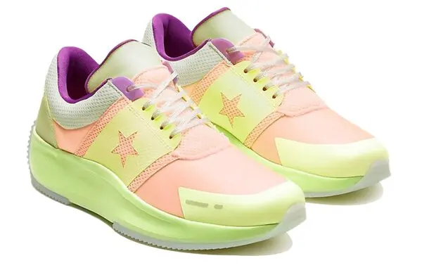 CONVERSE Run Star Ox Sneakers - Yellow/pink