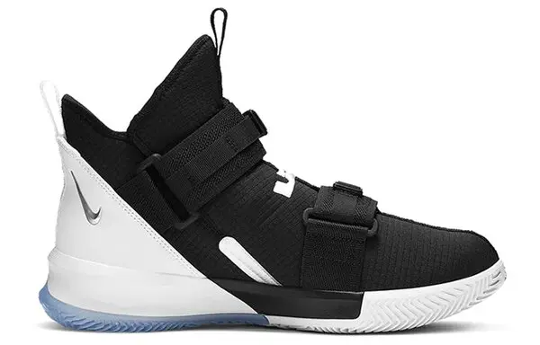 Nike Lebron Soldier 13 "chrome" High Top Sneakers - Black