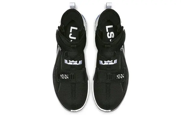 Nike Lebron Soldier 13 "chrome" High Top Sneakers - Black