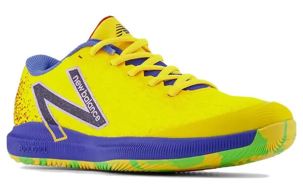 NEW BALANCE 996v4 Tennis Shoe - Yellow/blue