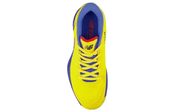 NEW BALANCE 996v4 Tennis Shoe - Yellow/blue