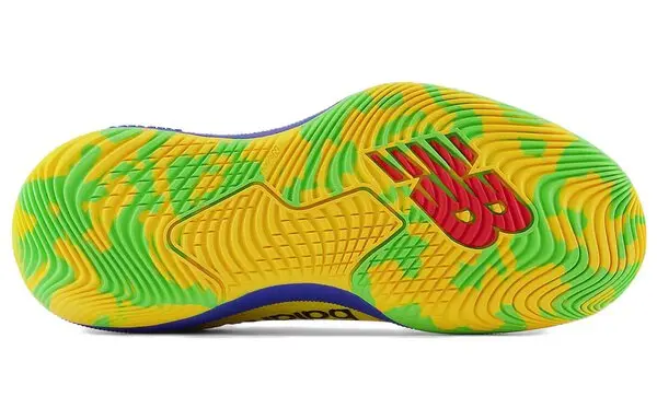 NEW BALANCE 996v4 Tennis Shoe - Yellow/blue