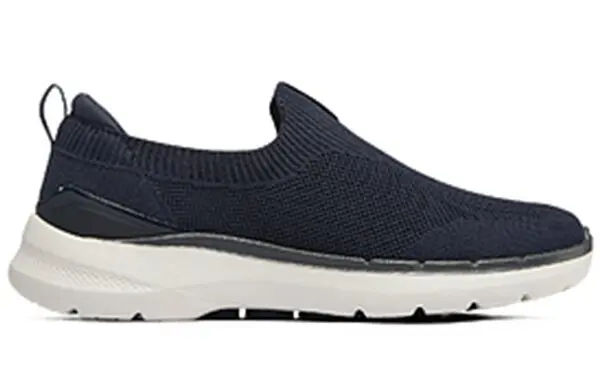 Sketchers Go Walk 6 Warnock Slip-on Sneakers - Navy
