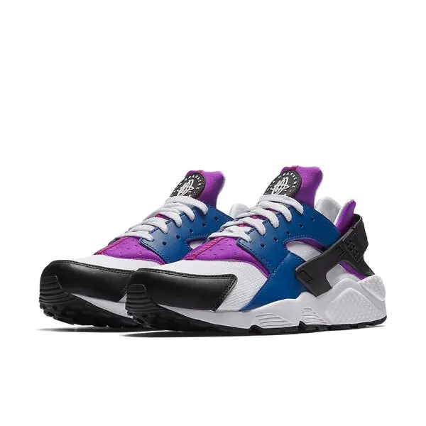Nike Huarache Sneakers - Black/white/blue