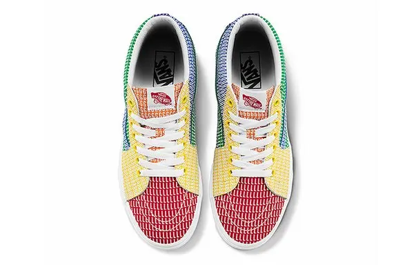 VANS Sk8-mid "pride" Sneakers - Red/green/yellow