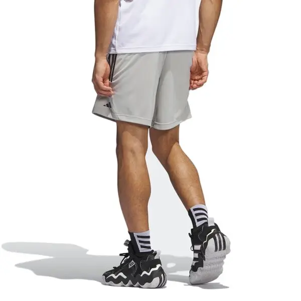 Adidas Legends 3 Stripe Basketball Shorts