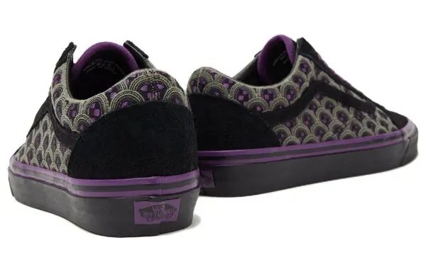 VANS Old Skool Sneakers - Black/purple