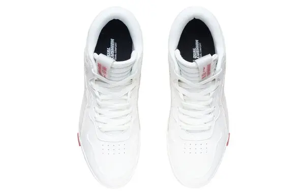 LI-NING Superwave Mid Sneakers - White/red