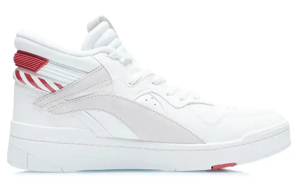 LI-NING Superwave Mid Sneakers - White/red