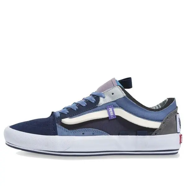 VANS Old Skool Cap Skate Sneakers - Blue/white