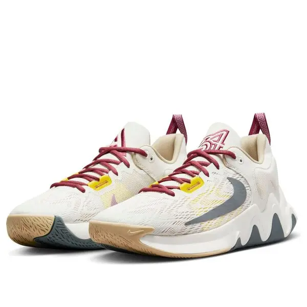 Nike Giannis Immortality 2 Athletic Sneakers - Cream/grey