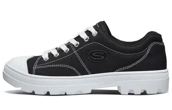 Sketchers Roadies Low-top Lace-up Sneakers - Black
