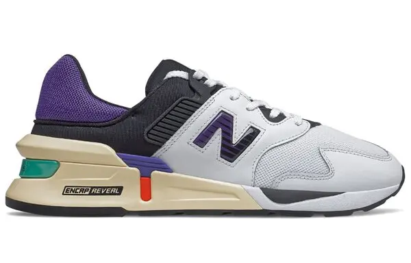 NEW BALANCE 997 Sport Sneakers - White/purple