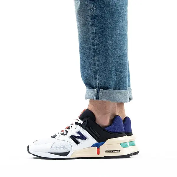 NEW BALANCE 997 Sport Sneakers - White/purple