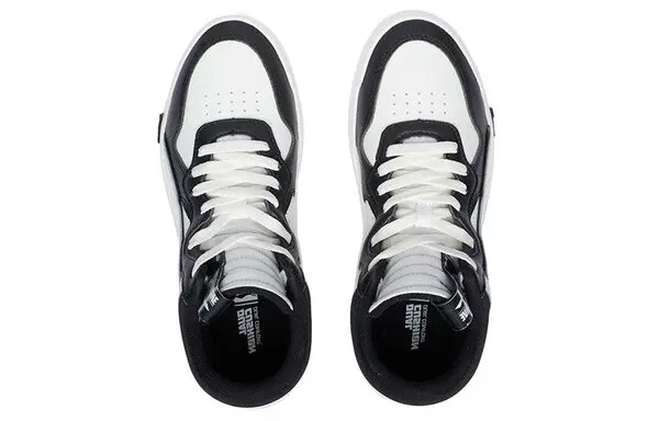 LI-NING Superwave Mid-top Sneakers - White/black