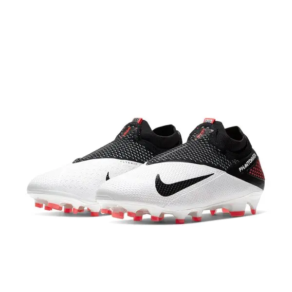 Nike Phantom Vision 2 Elite Df Fg - White/black/orange