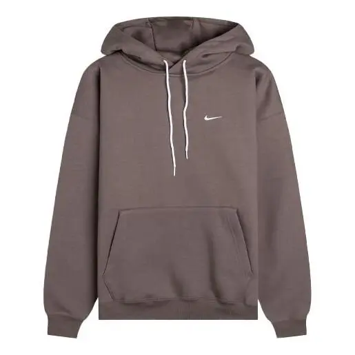 Nike Lab Premium Hoody Embroidery Logo - Grey