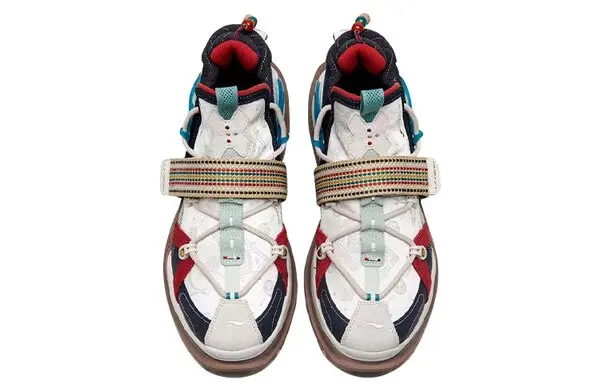 LI-NING Titan Halo Dragon Boat Special Box Sneakers - White/blue/tan