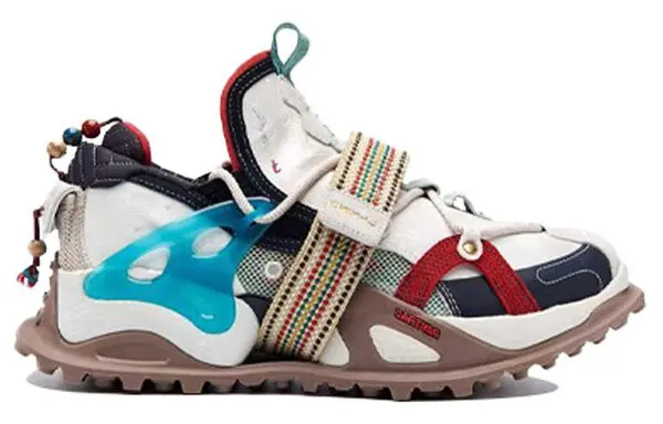 LI-NING Titan Halo Dragon Boat Special Box Sneakers - White/blue/tan