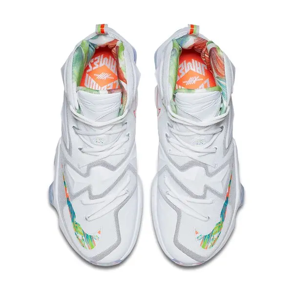 Nike Lebron 13 "easter" High Top Sneakers - White
