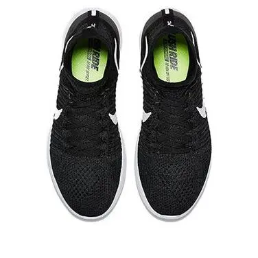 Nike Lunarepic Flyknit High Top Sneakers - Black/anthractite/volt