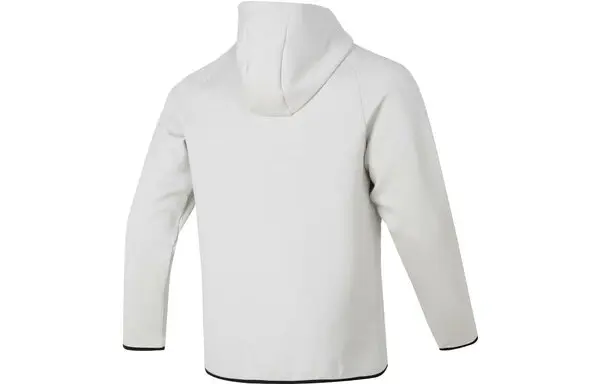Under Armour Logo Unstoppable Fleece Zip Hoodie 'white