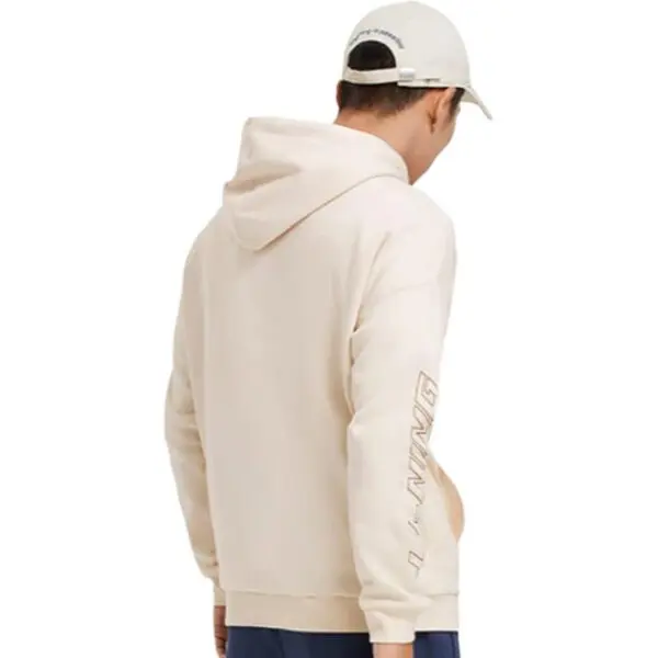 LI-NING Embroidered Logo Hoodie