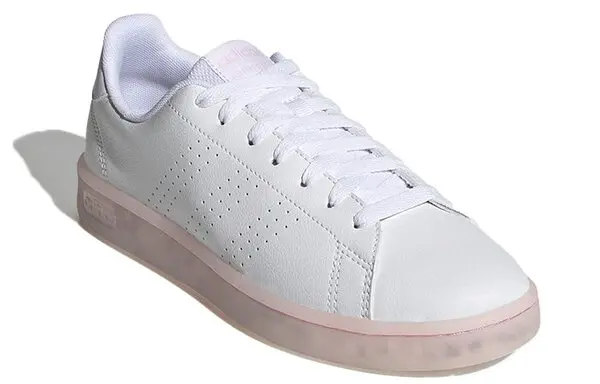 Adidas Advantage Sneaker - White/pink