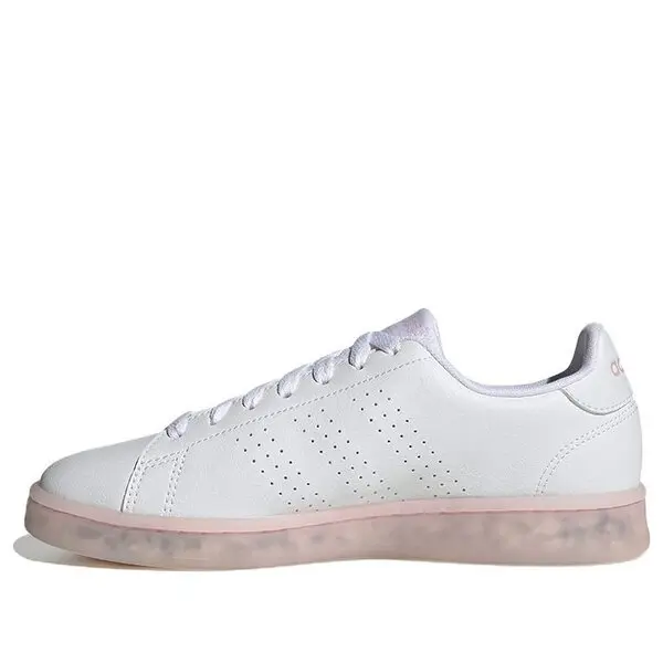 Adidas Advantage Sneaker - White/pink