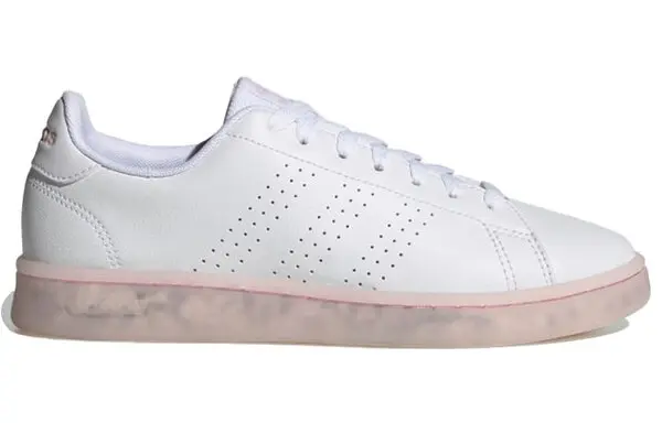 Adidas Advantage Sneaker - White/pink