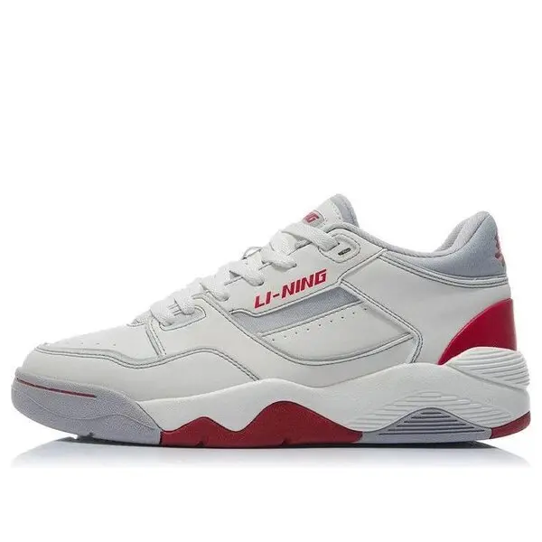 LI-NING Retro 80s Sneakers - White/red