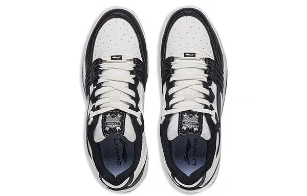 LI-NING Moon White "white Black" Agcs252-13 Sneakers