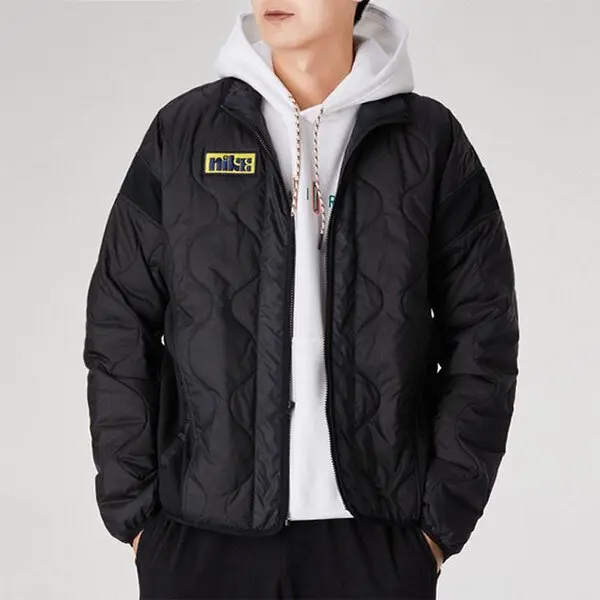 Nike Quilted Liner Jacket With Graphic Detail