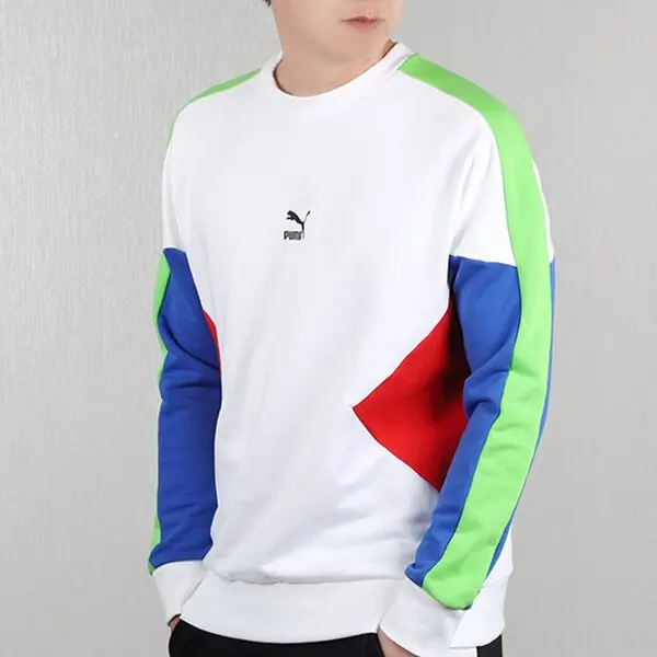 PUMA Tfs Crew Round Neck Pullover
