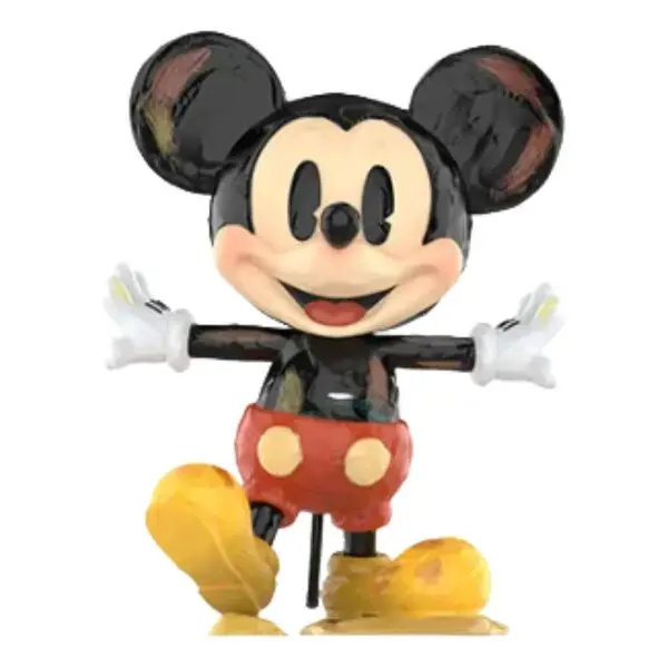 POP MART X Disney Mickey Boundless Creativity Figure 'pigment Mickey - Multi-color