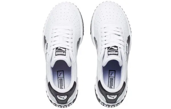 PUMA Cali Brushed 'white Black