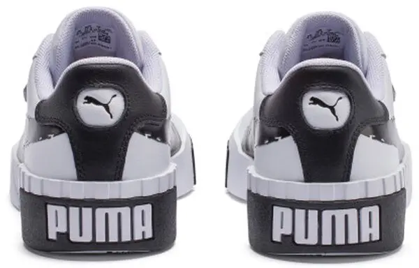 PUMA Cali Brushed 'white Black